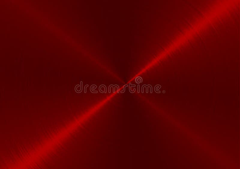 Red Metallic Shine Material Texture Background Stock Illustration ...