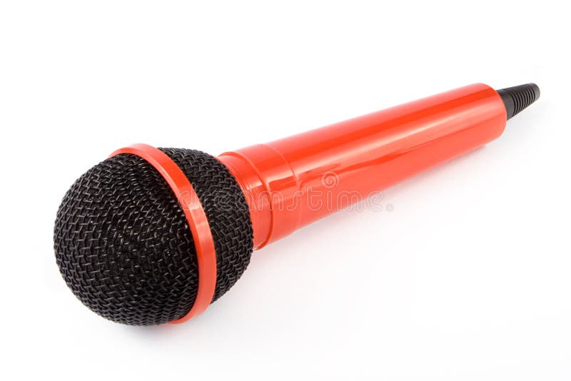 Microphone stock image. Image of newscaster, background - 2562681