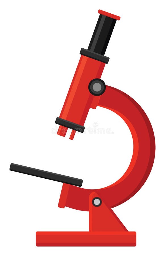 Microscope, Illustration, Vector Stock Vector - Illustration of lens ...