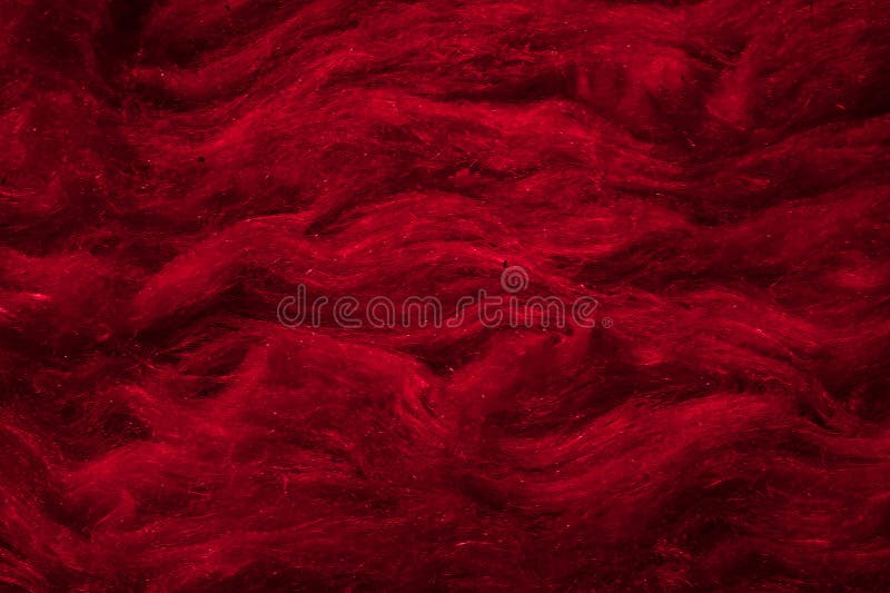 Red Mineral Wool with a Visible Texture Stock Photo - Image of industry ...