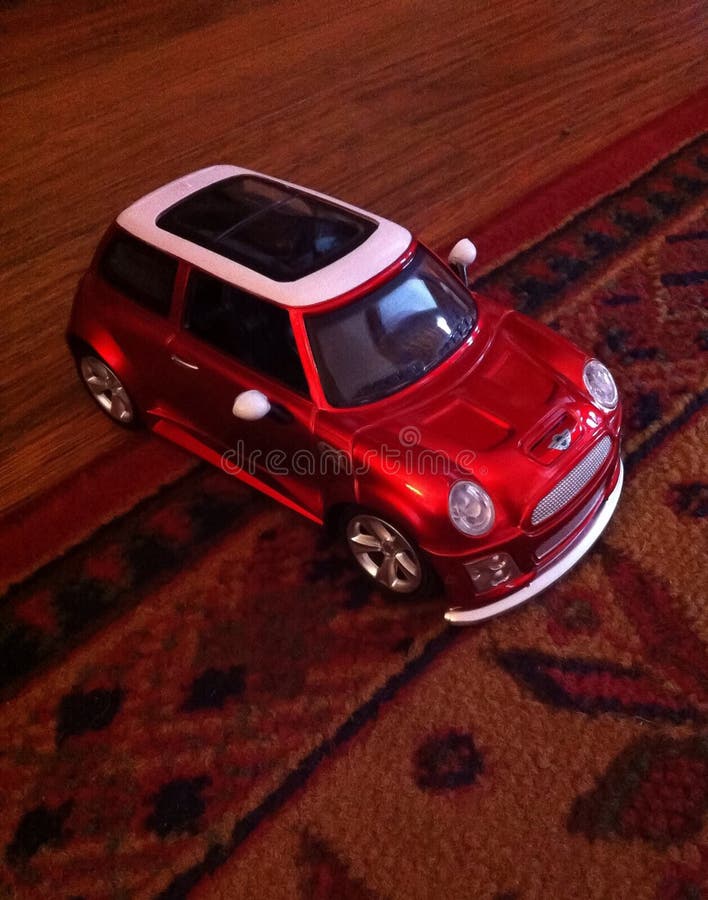 Red Mini Cooper S editorial stock photo. Image of model - 64217203