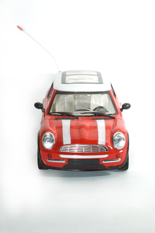 Red Mini Cooper Toy Car stock photo. Image of radio, british - 5147326