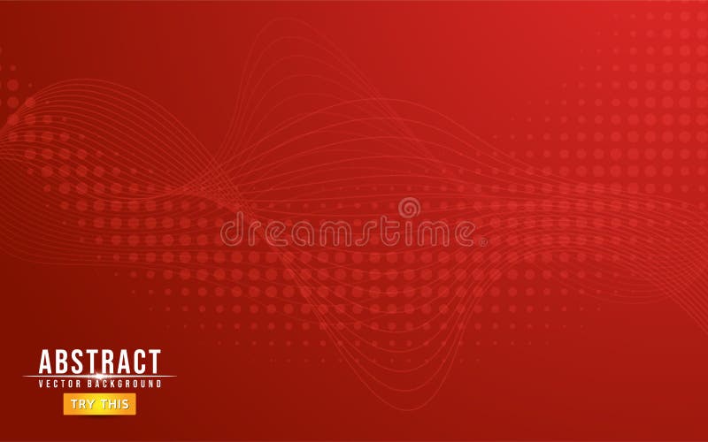 Red Minimalist Gradient with Abstract Geometry Modern Shape Background ...