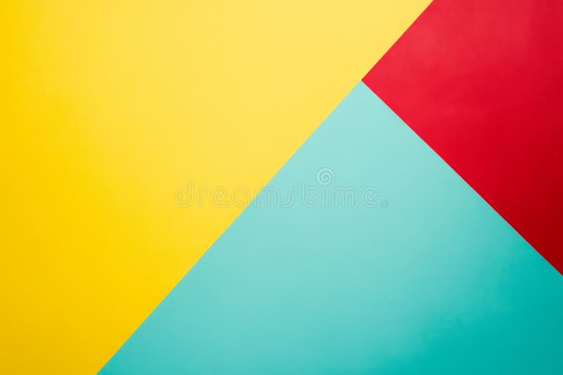 Red-mint and Yellow Shades Abstract Background, Poster Stock ...