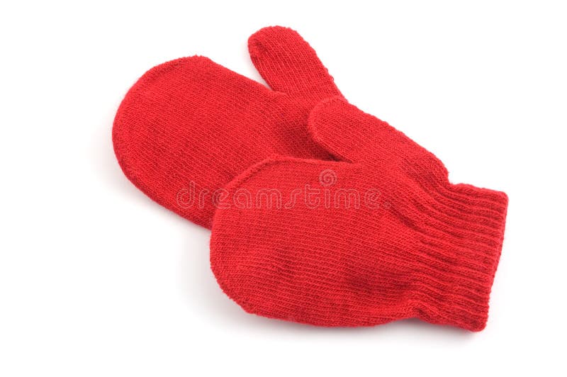 Red mittens stock photo. Image of warm, mittens, vivid - 17160886