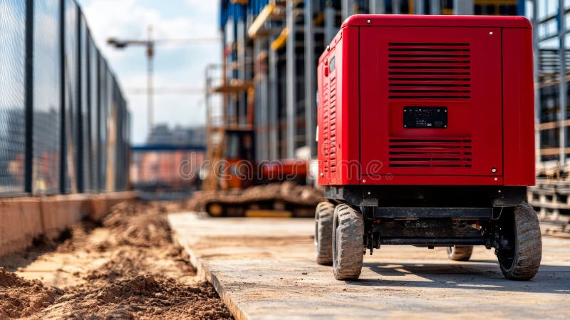 275 Construction Site Diesel Generator Stock Photos - Free & Royalty ...
