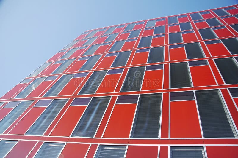 Red Modern Office Building 03 Picture. Image: 933805