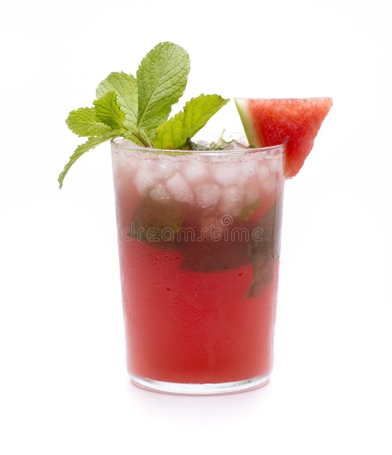 Red mojito stock photo. Image of soda, mint, cocktail - 55335086
