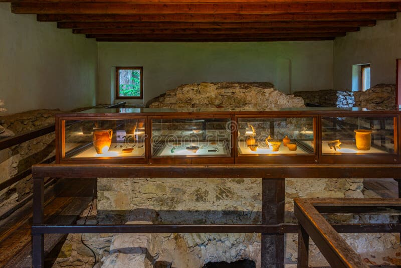 Red Monastery, Slovakia, July 16, 2024: Interior of Red Monaster ...