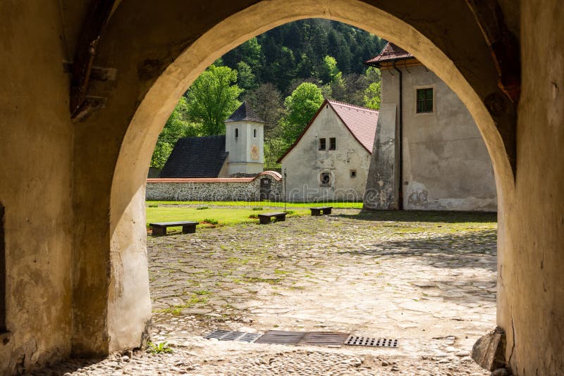 Red Monastery in Slovakia. Pieniny Mountains Architecture and Landmarks ...