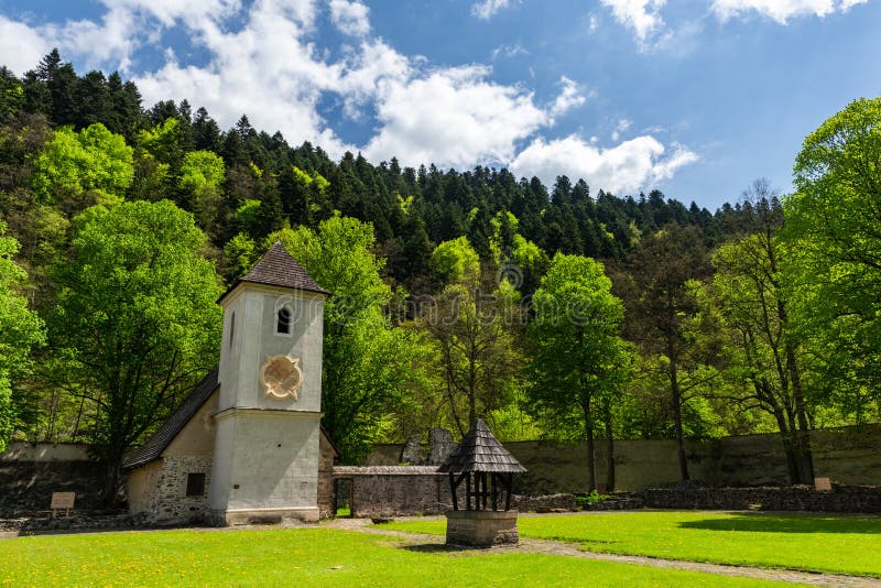 Red Monastery in Slovakia. Pieniny Mountains Architecture and Landmarks ...
