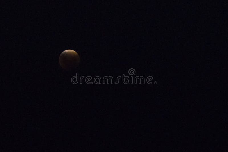 Red Moon Eclipse stock image. Image of outdoors, isolated - 60068773