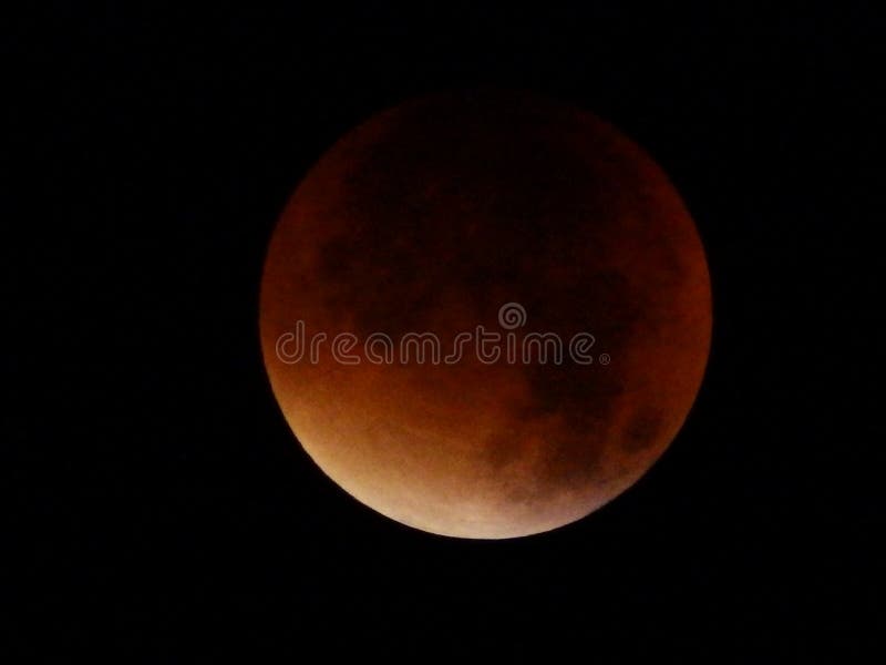 Red Moon stock image. Image of orbit, earth, crater, apollo - 60484553