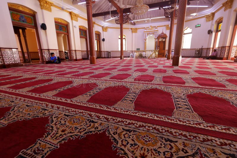 Red Mosque of Colombo in Sri Lanka Editorial Image - Image of colombo ...