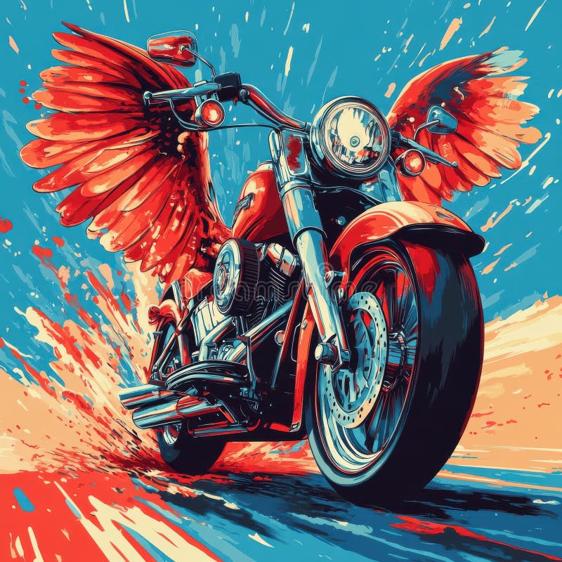 Motorcycle Wings Stock Illustrations – 1,549 Motorcycle Wings Stock ...