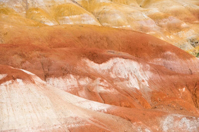 Mountain Texture, Mountain Terrain. Colorful Sunny Morning Landscape ...