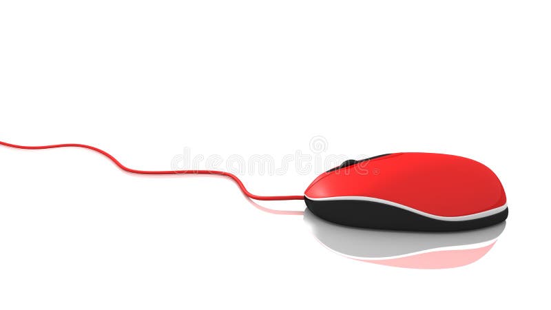 Computer mouse stock vector. Illustration of blue, pointer - 32506708