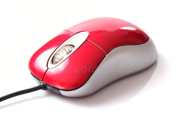 Red mouse stock photo. Image of device, close, click, technology - 5930026