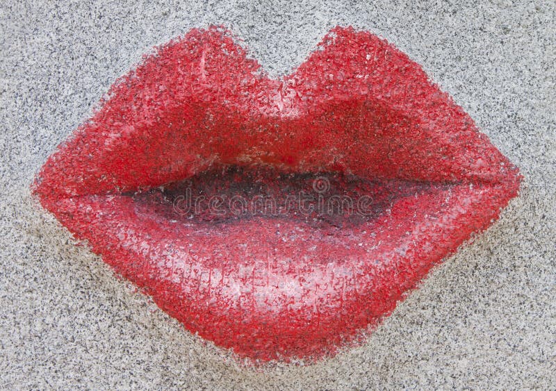 Mouth of a woman. stock photo. Image of beauty, closeup - 35841364