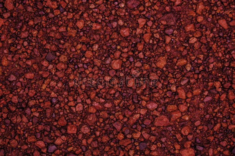 Red Mud and Small Rock Textures Stock Image - Image of countryside ...