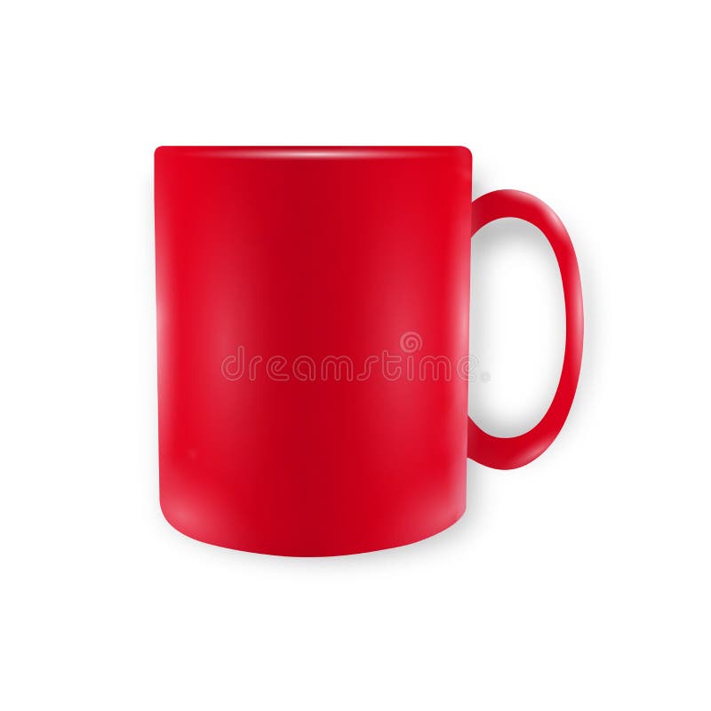Red Coffee Mug Clipart