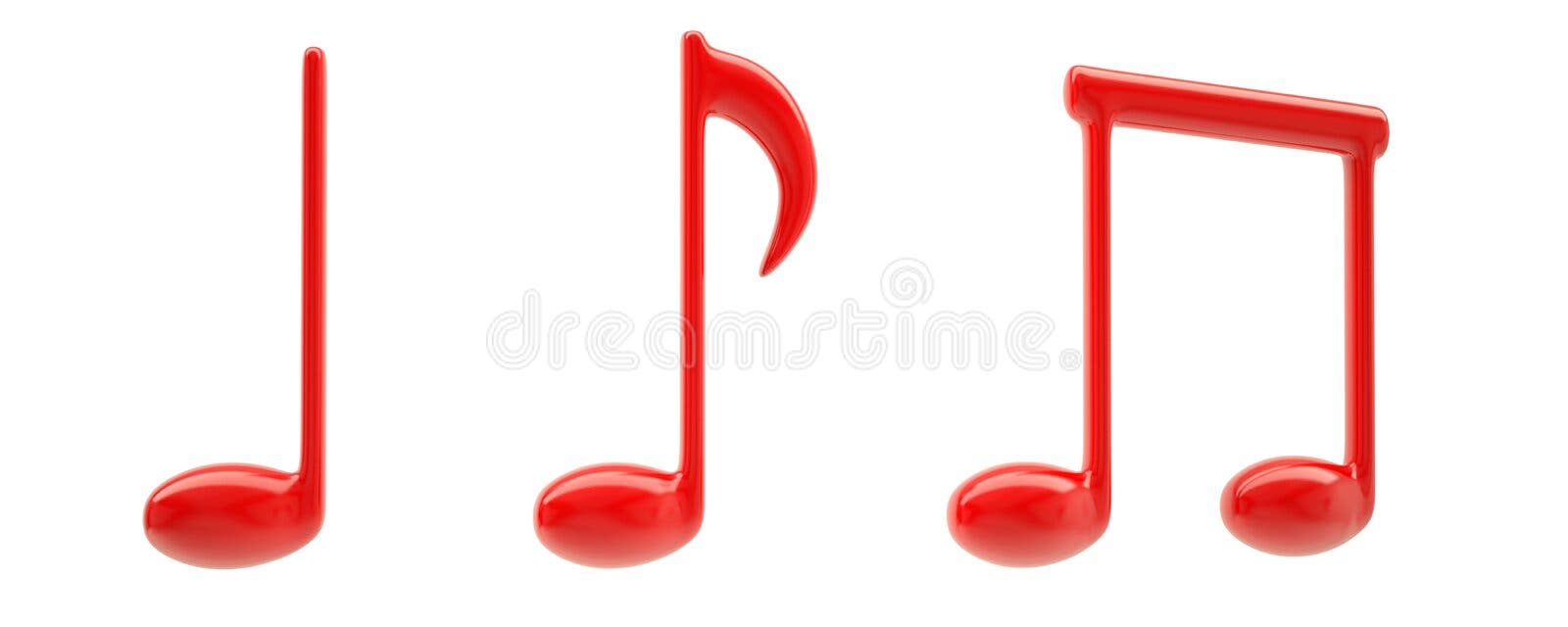 3d musical note stock illustration. Illustration of melody - 17138929