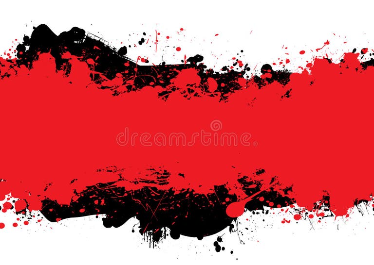 Abstract Red Black Ink Splatter Stock Illustrations – 12,862 Abstract ...