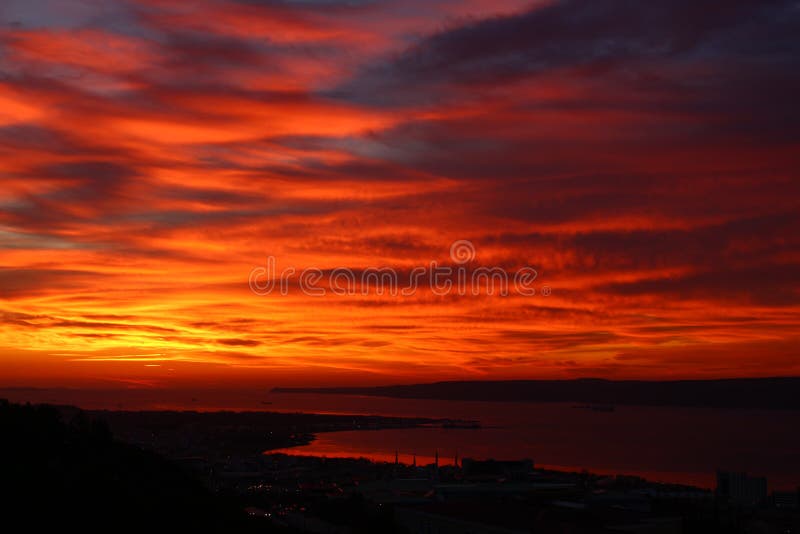 Red nature stock image. Image of nature - 134799633