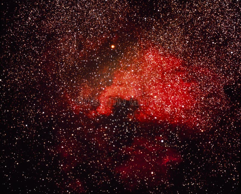 Red Nebula stock photo. Image of backgrounds, star, glowing - 17881360