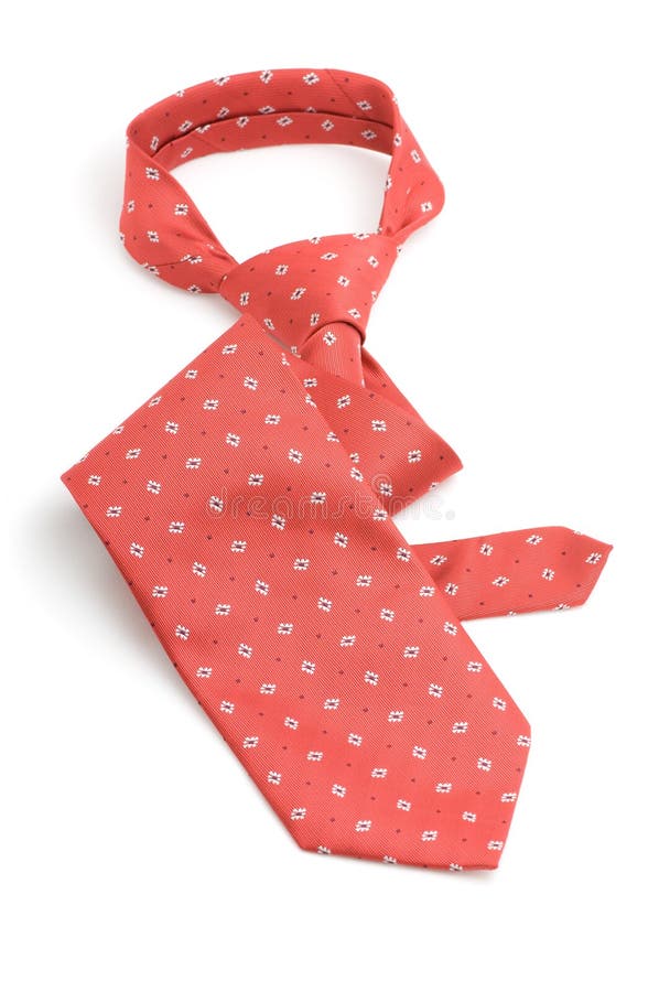 Red necktie stock photo. Image of knot, clothing, silk - 13508572