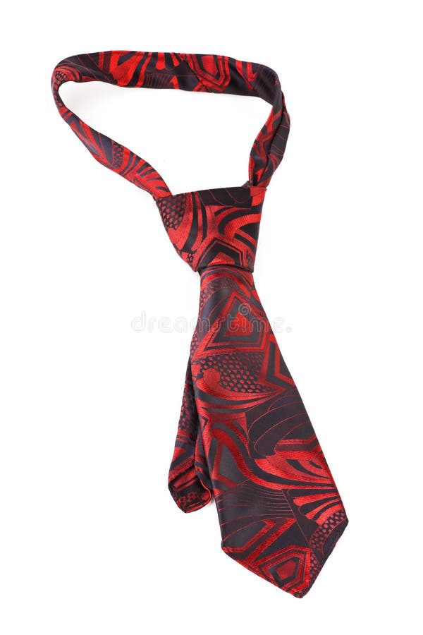 Red necktie stock image. Image of shopping, necktie, neck - 17172333
