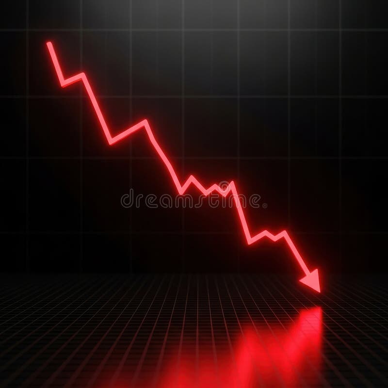 Glowing Red Neon Line Graph Stock Illustrations – 564 Glowing Red Neon ...