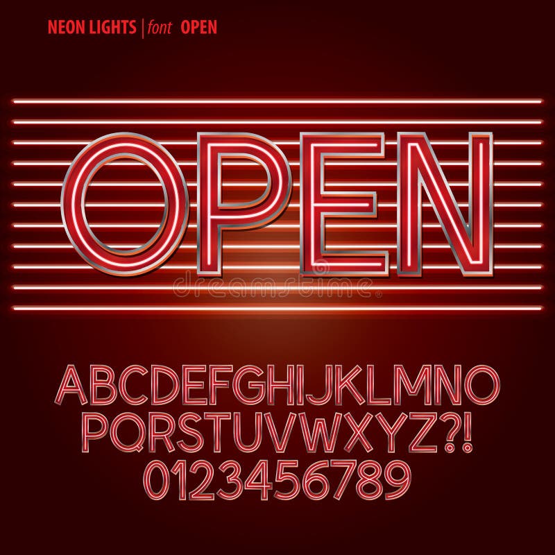 Broadway Neon Stock Illustrations – 2,881 Broadway Neon Stock ...