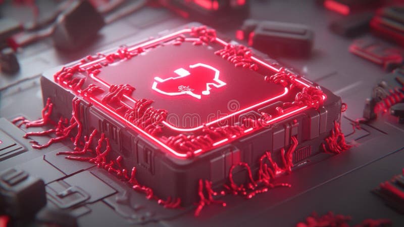 Red Neon Tech Power Unit Stock Photos - Free & Royalty-Free Stock ...