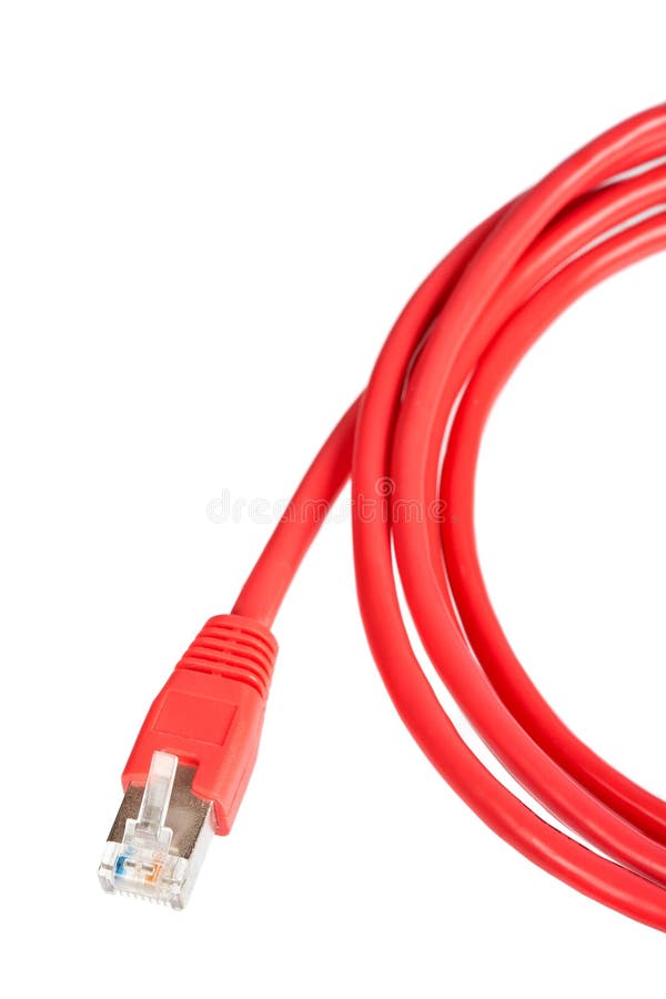 Fiber Cable with Connectors Stock Image - Image of computers, computing ...