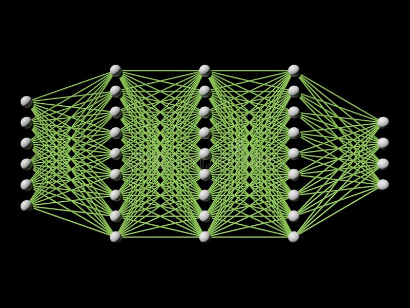 Estructuras De Redes Neuronales Profundas Artificiales Stock de ...