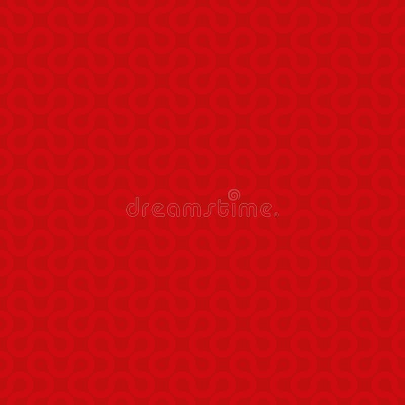 Red Neutral Seamless Pattern for Modern Design in Flat Style. Stock ...