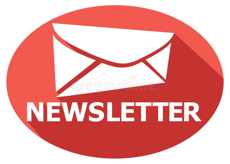 Newsletter Icon Vector Isolated On White Background, Logo Concept Of ...