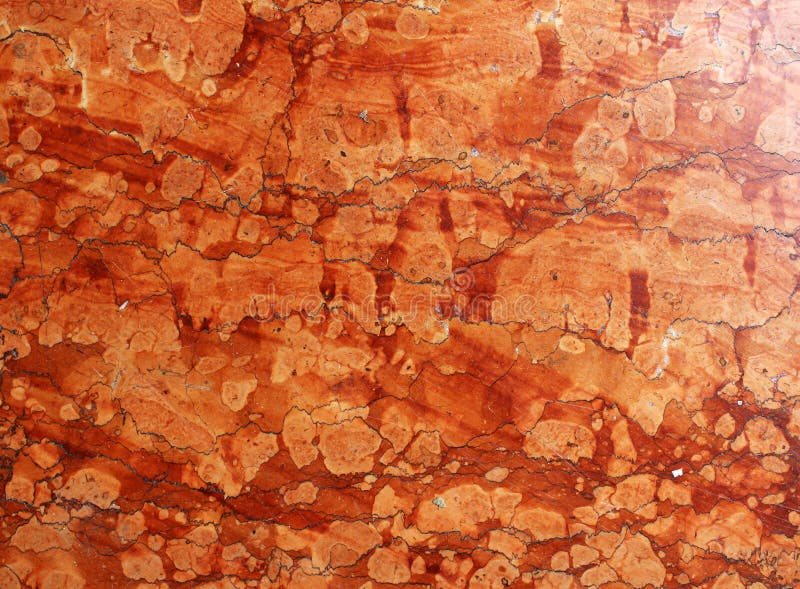 Red Nodular Limestone Polished Surface Stock Image - Image of pattern ...