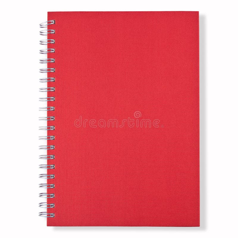 Red Note Book stock image. Image of diary, meeting, list - 16309013