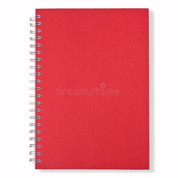 Red Note Book stock image. Image of diary, meeting, list - 16309013