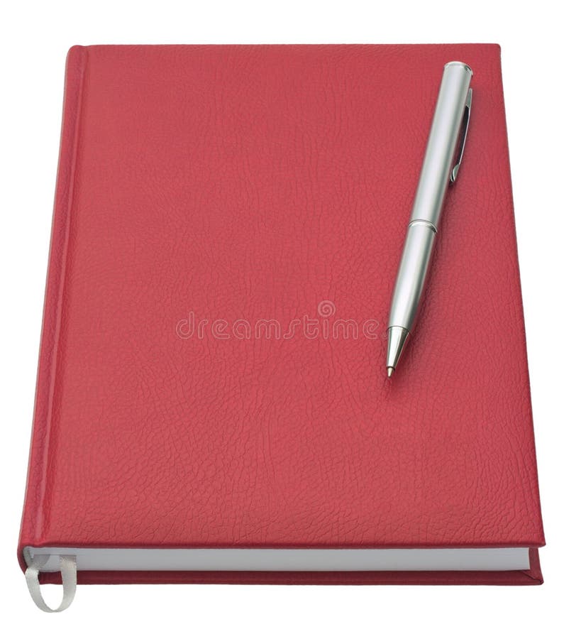 Notebook and pen stock image. Image of journal, materials - 32995555