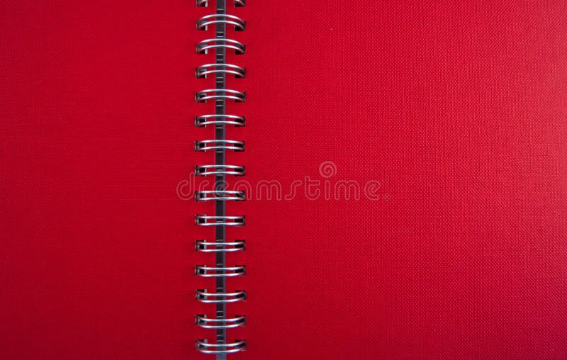 Red notebook texture stock photo. Image of school, binder - 17999890