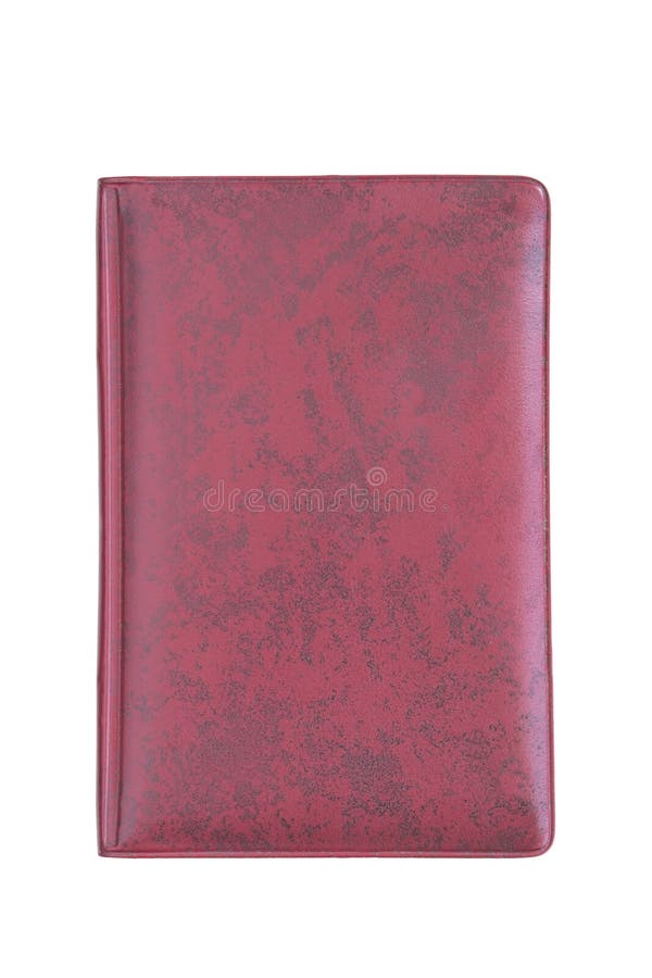 Red notepad isolated stock image. Image of cover, stationery - 188962963