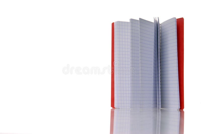 Empty Blank Ring, Spiral Notepad, Gold Pen Closeup Stock Photo - Image ...