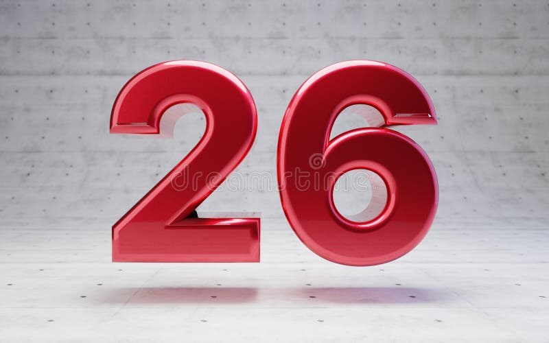 Number 26 Stock Illustrations – 3,481 Number 26 Stock Illustrations ...