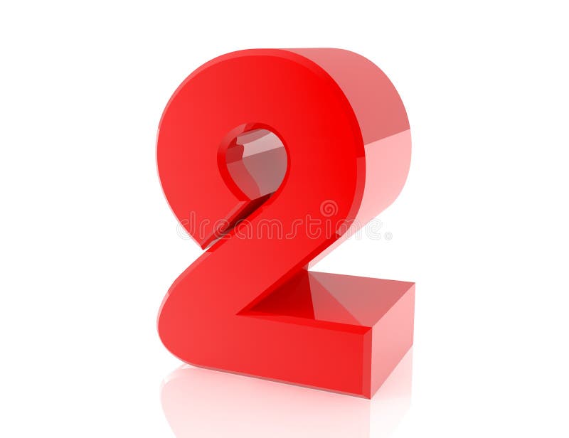 Red Number 2 Stock Illustrations – 1,965 Red Number 2 Stock ...