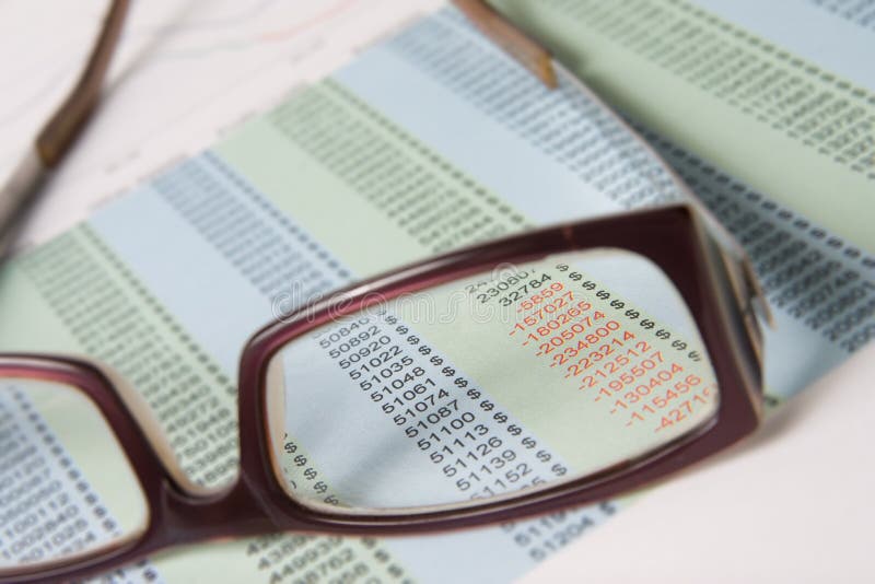 Red numbers stock image. Image of bookeeping, financial - 13457987