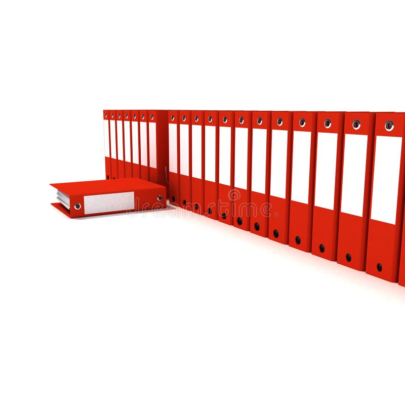 Office files stock illustration. Illustration of data - 20687808