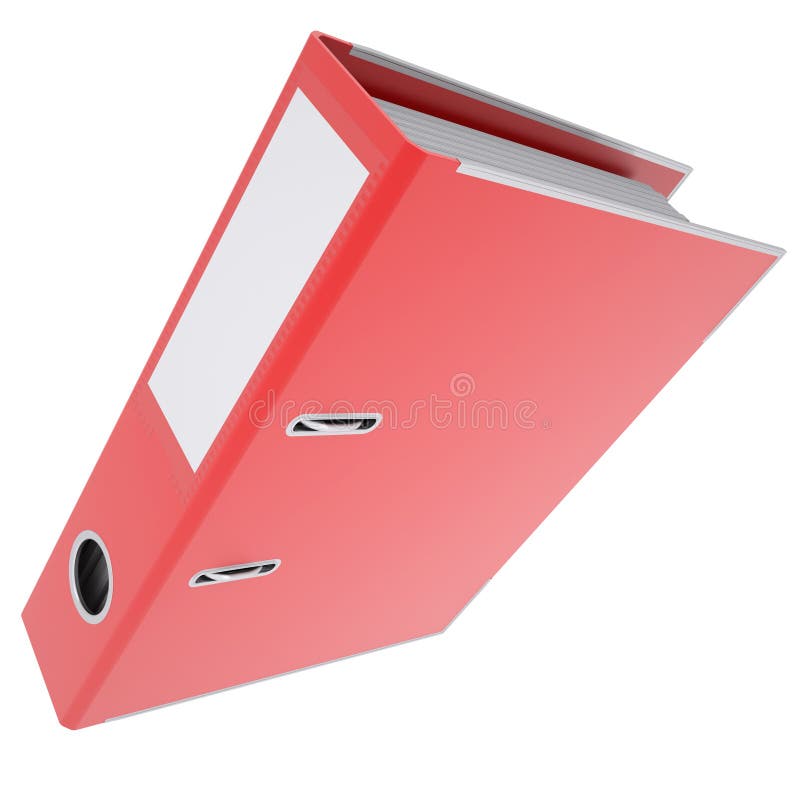 Office Folder Template stock illustration. Illustration of file - 83813374